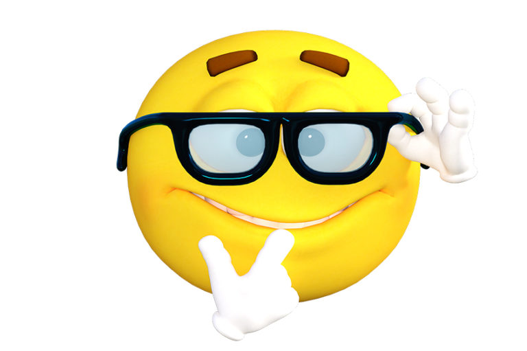 Emoji Glasses Trying Together